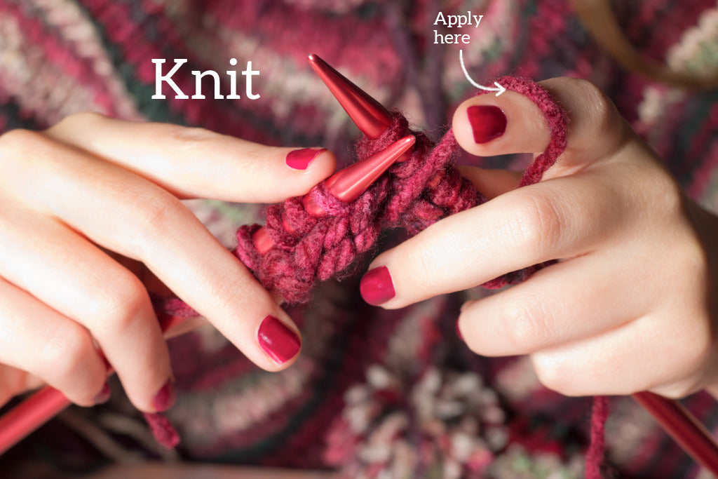How about adding a little bit of aromatherapy as you knit or crochet? – scentedstitches