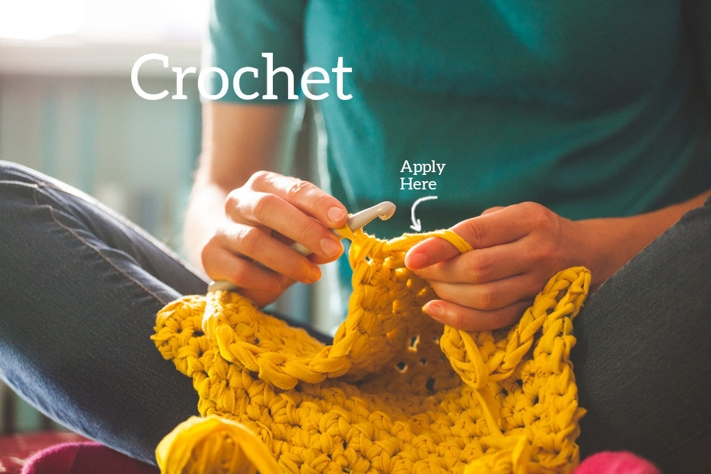 How about adding a little bit of aromatherapy as you knit or crochet? – scentedstitches